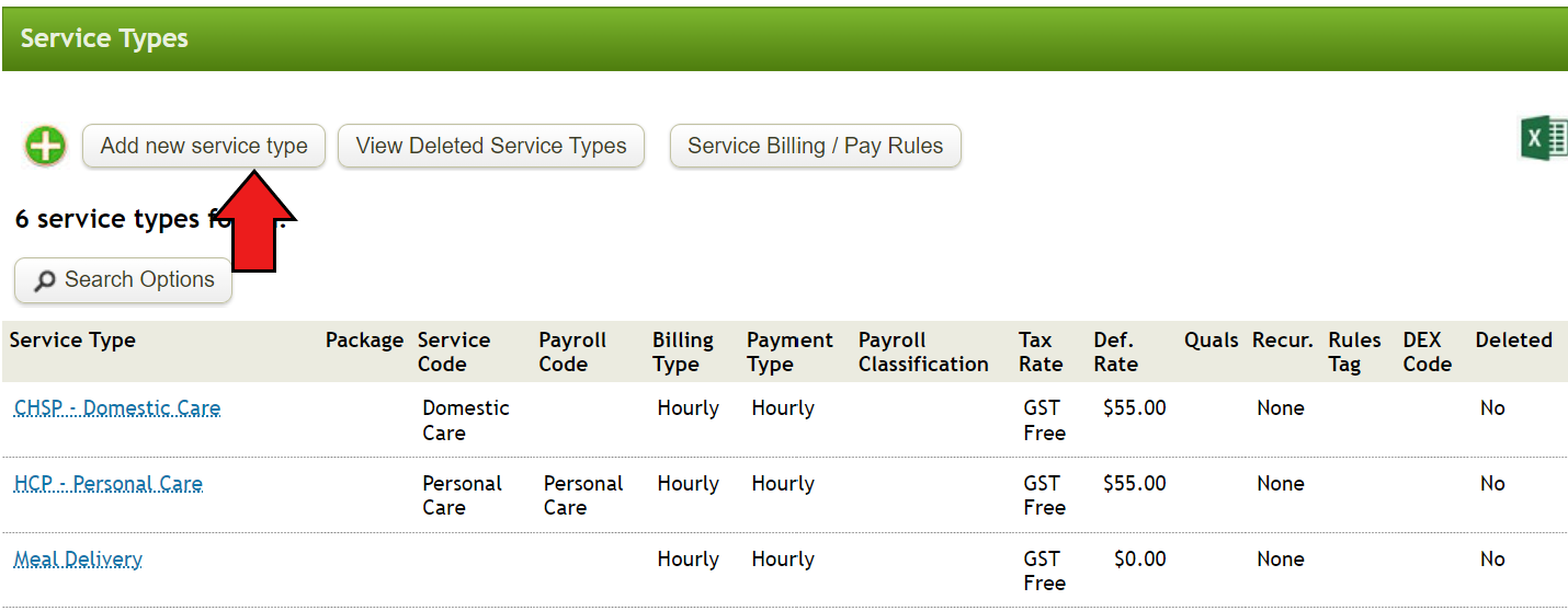 5 - TPA Service Types – TurnPoint Knowledge Base