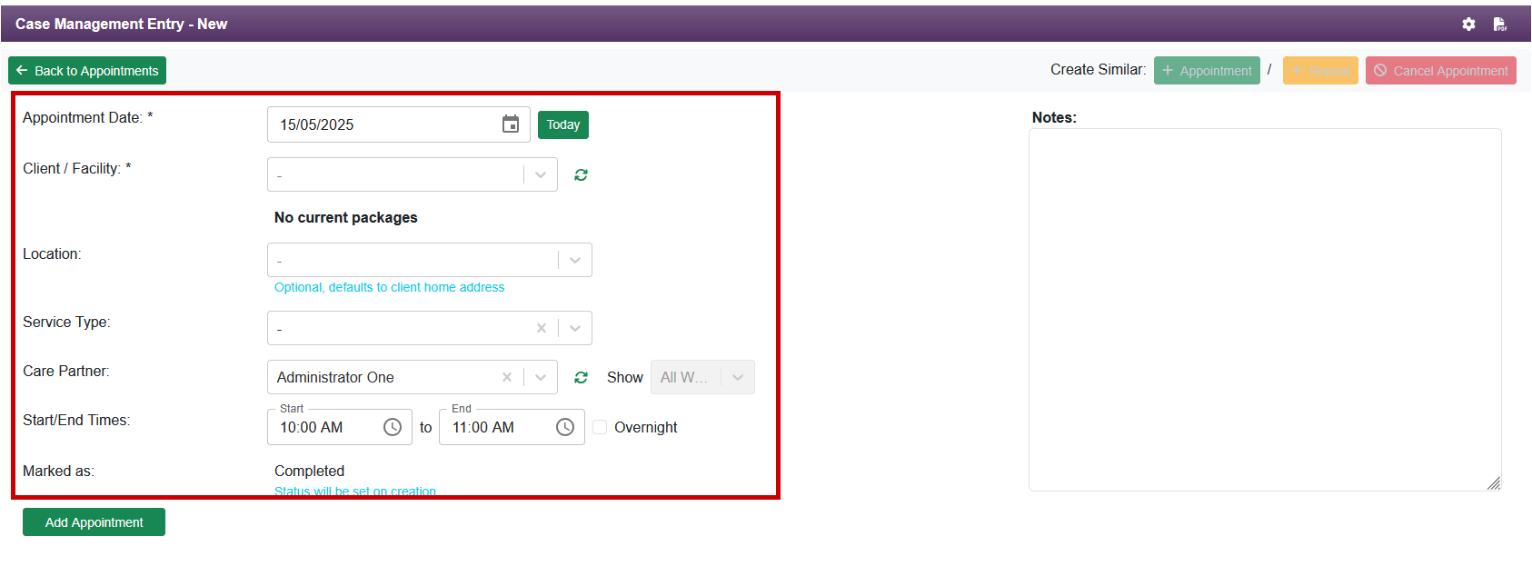 SAH - Case Management – TurnPoint Knowledge Base