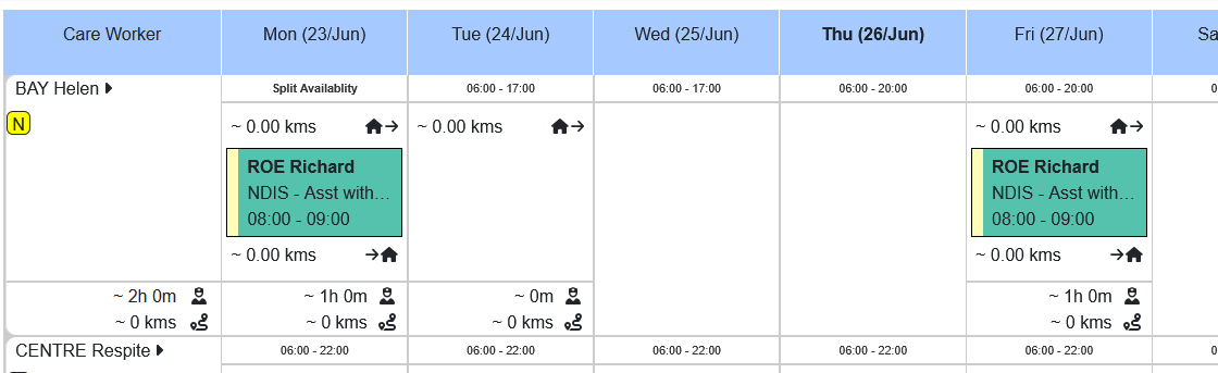 Weekly Planner V2 - Settings – TurnPoint Knowledge Base