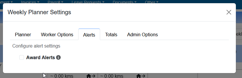 Weekly Planner V2 - Settings – TurnPoint Knowledge Base