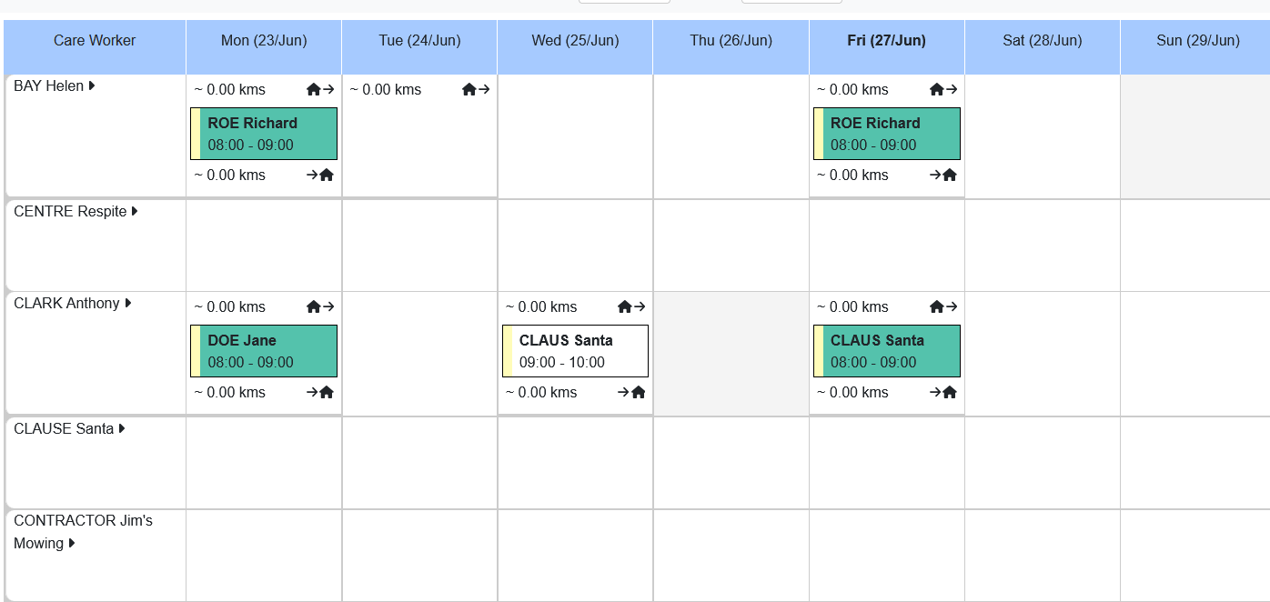 Weekly Planner V2 - Different Views – TurnPoint Knowledge Base