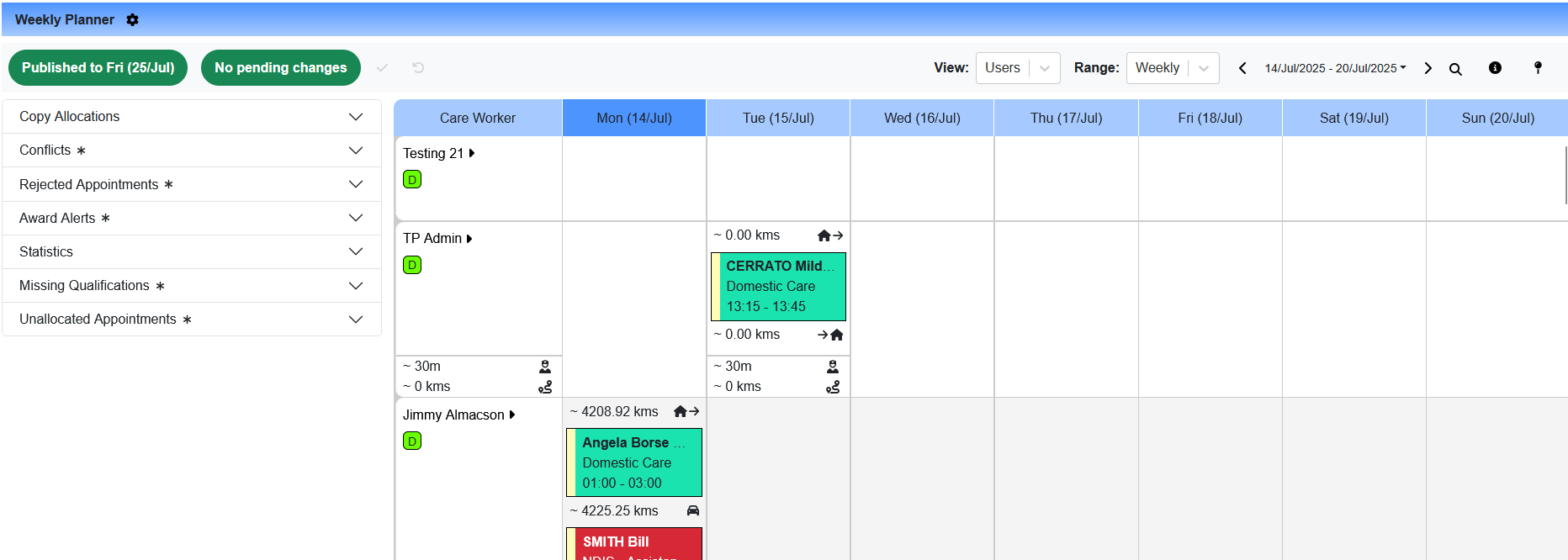 Weekly Planner V2 - Overview and Getting Started – TurnPoint Knowledge Base