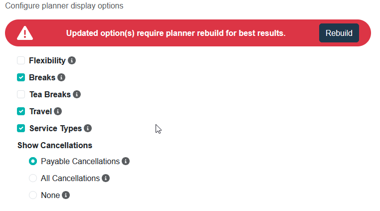 Weekly Planner V2 - Settings – TurnPoint Knowledge Base