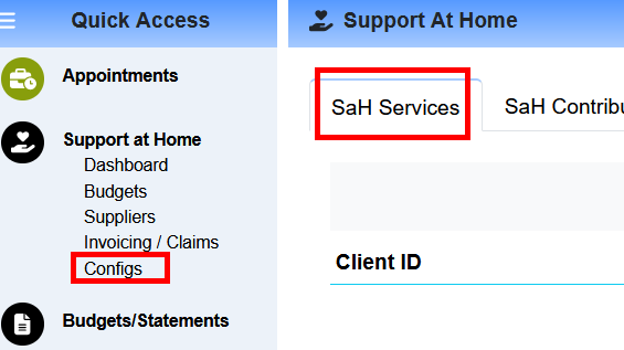 SAH Approved Services – TurnPoint Knowledge Base