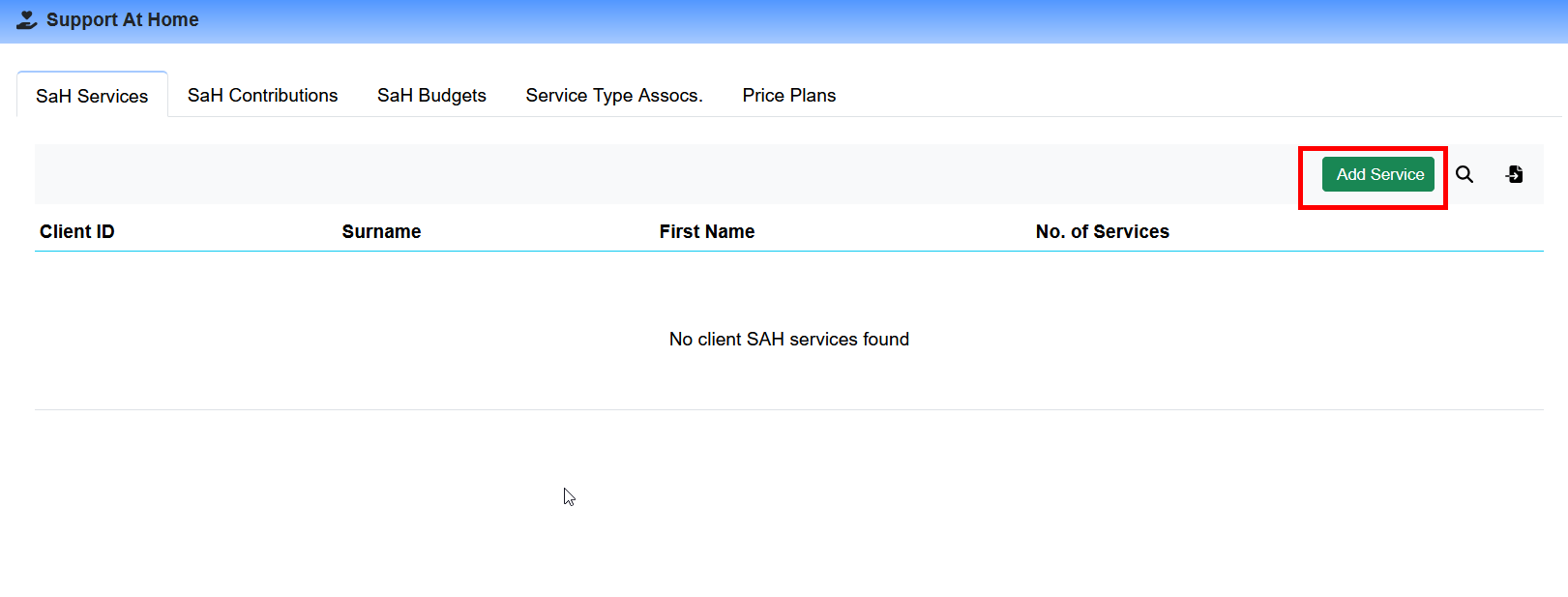 SAH Approved Services – TurnPoint Knowledge Base