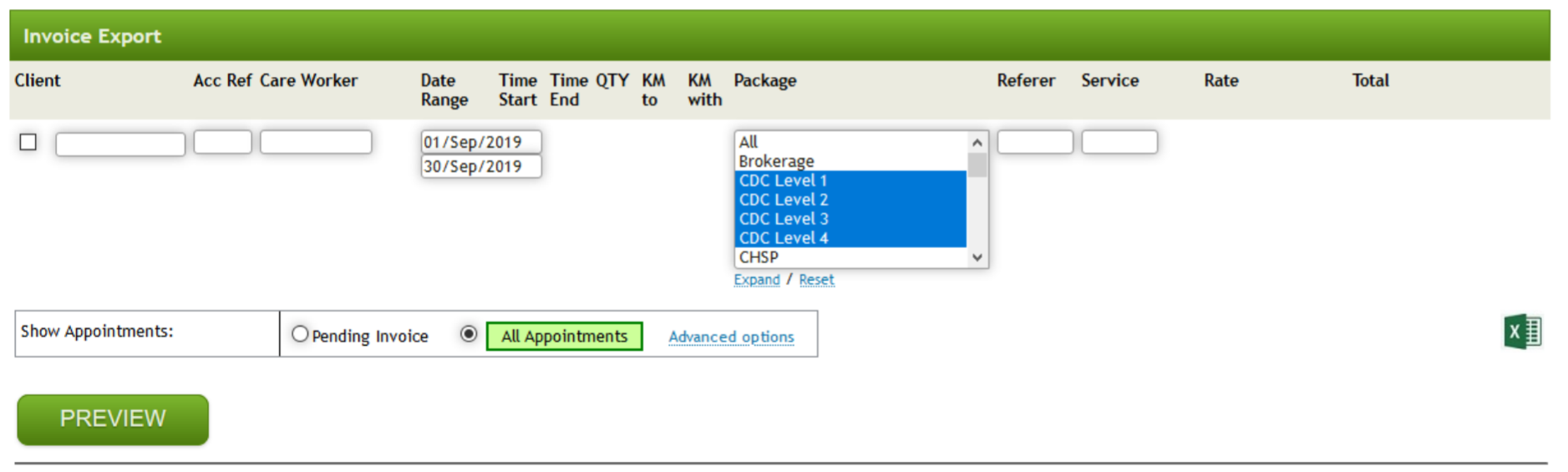 Home Care Package Processes – TurnPoint Knowledge Base