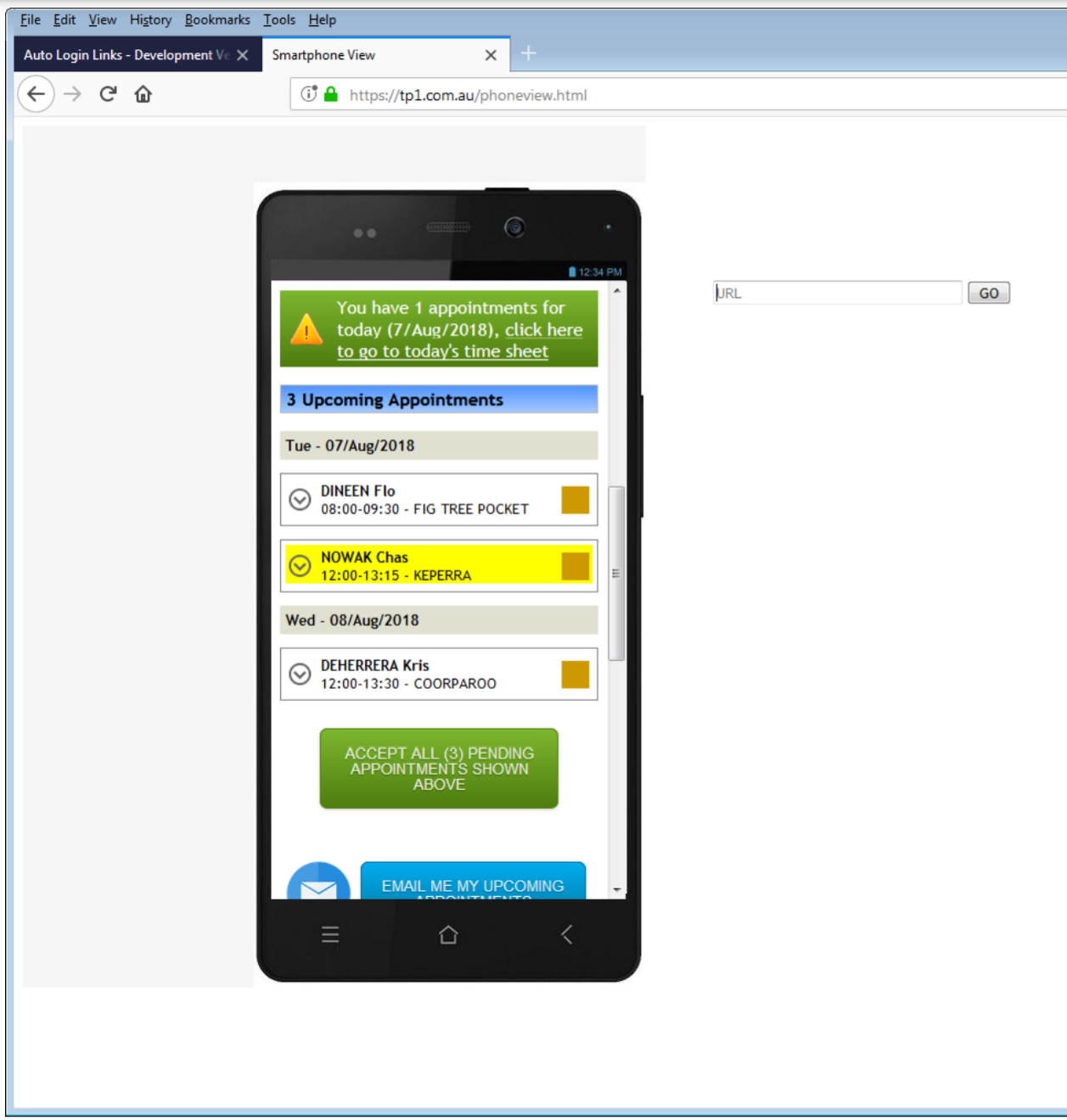 Appointment Bidding – TurnPoint Knowledge Base