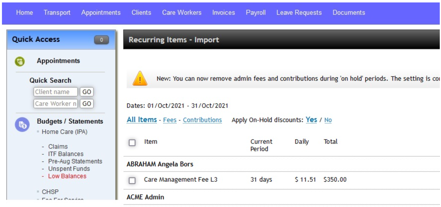 IPA - Monthly Processes – TurnPoint Knowledge Base