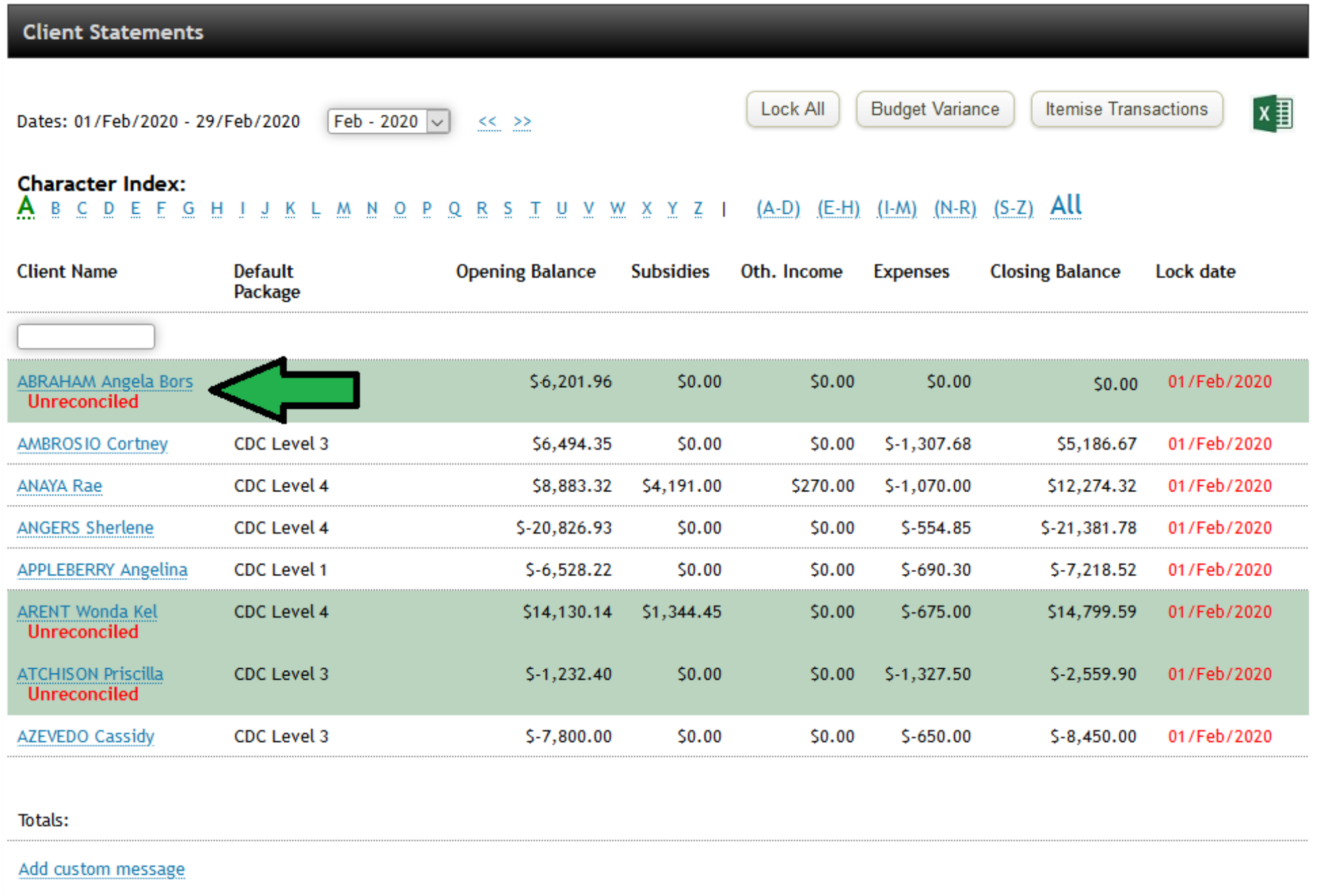 How to reconcile Home care client exiting the system – TurnPoint Knowledge Base