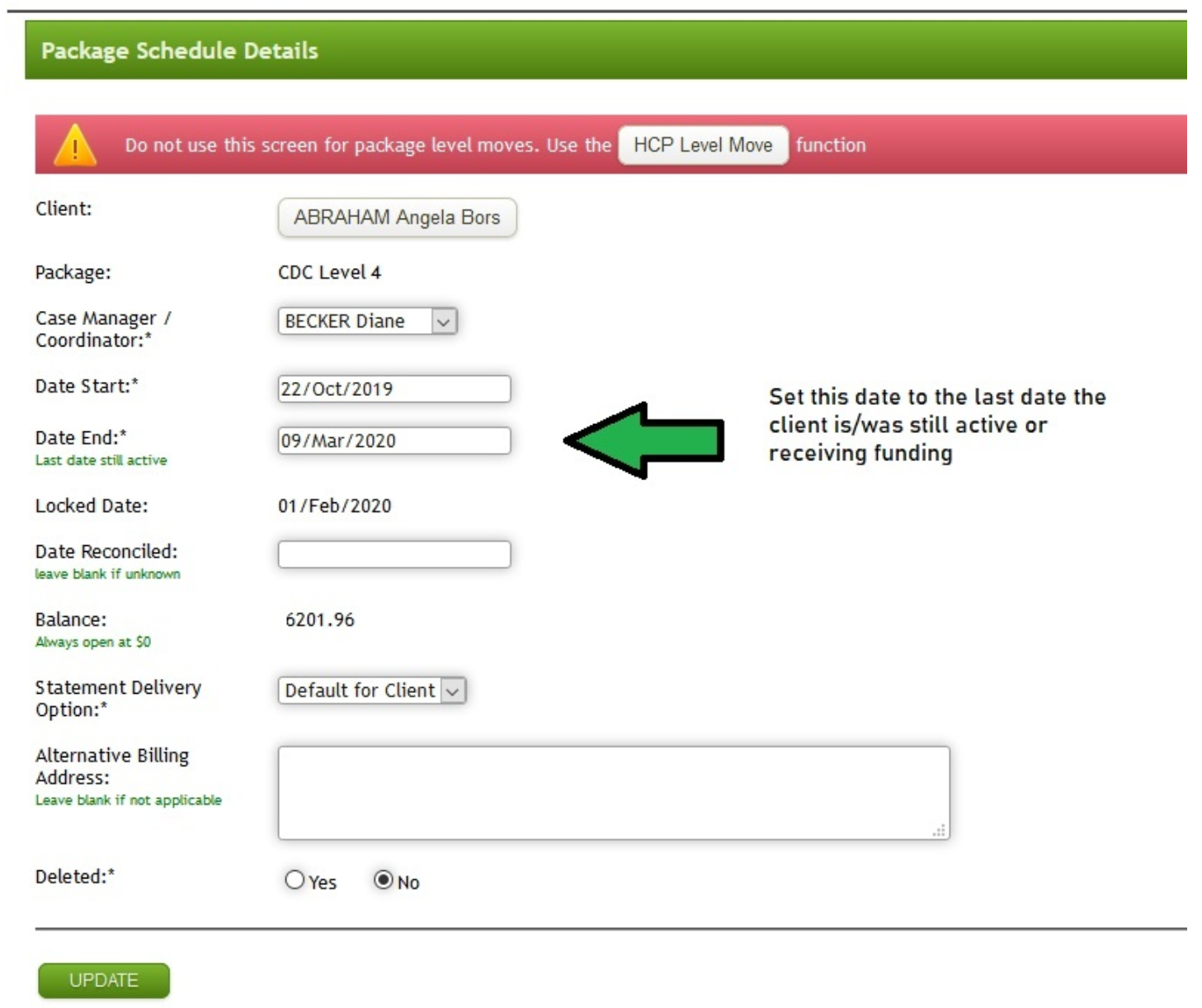 How to reconcile Home care client exiting the system – TurnPoint ...