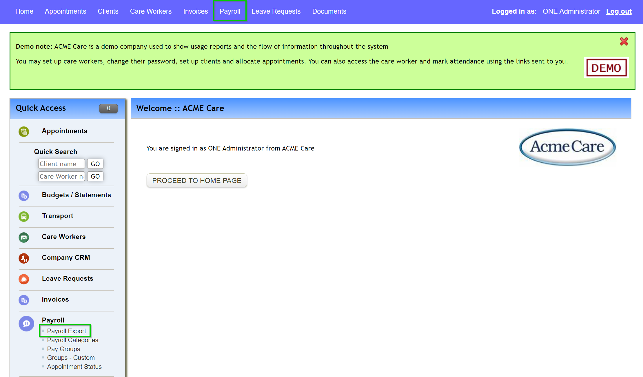 Payroll Export – TurnPoint Knowledge Base