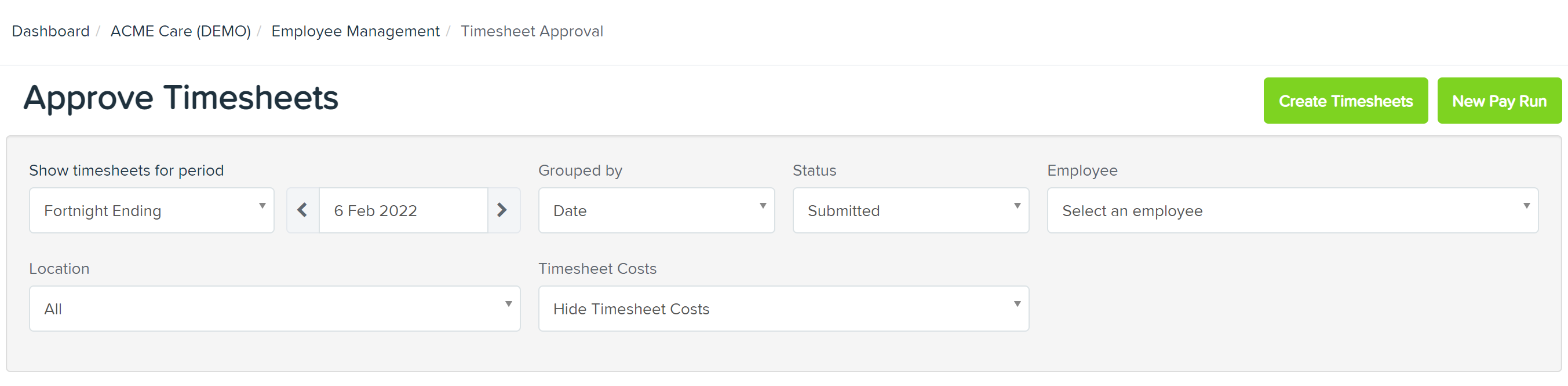 Importing Timesheets – TurnPoint Knowledge Base