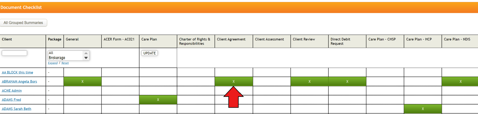 Reports - Document Checklist – TurnPoint Knowledge Base