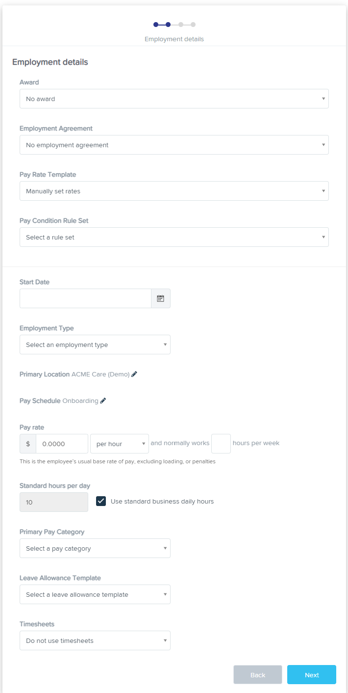 Creating a New Employee in TurnPoint Pay – TurnPoint Knowledge Base