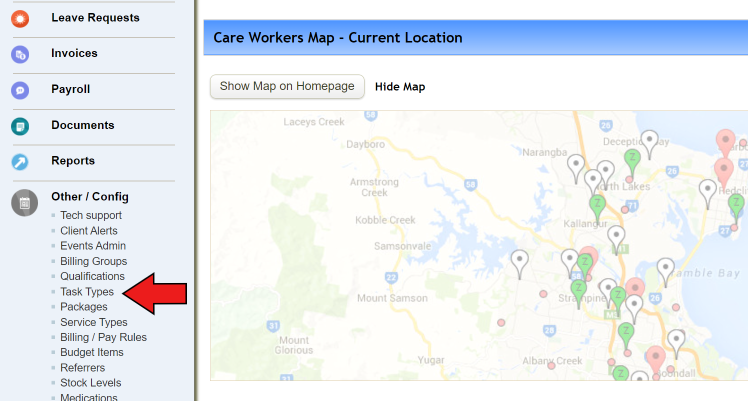 Adding task types – TurnPoint Knowledge Base
