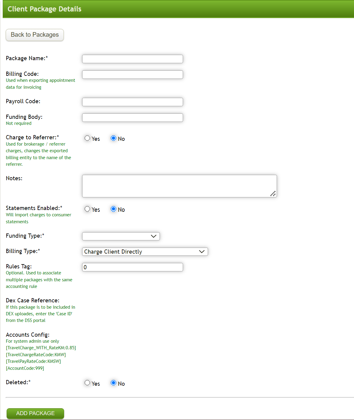 4 - TPA Client Packages – TurnPoint Knowledge Base