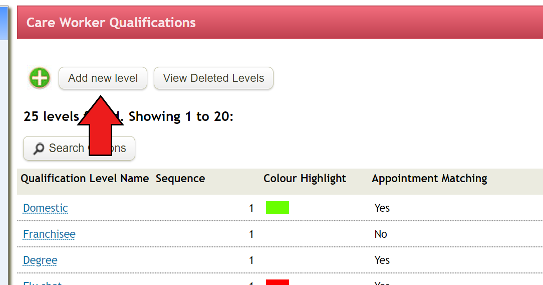 Add qualifications – TurnPoint Knowledge Base