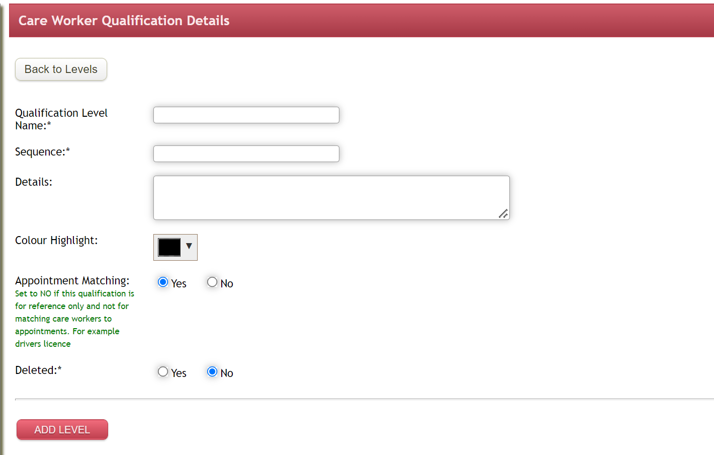 Add qualifications – TurnPoint Knowledge Base
