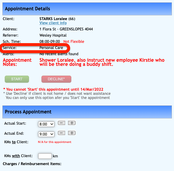 Creating Non - Chargeable Buddy Shifts for new staff (Training) – TurnPoint Knowledge Base