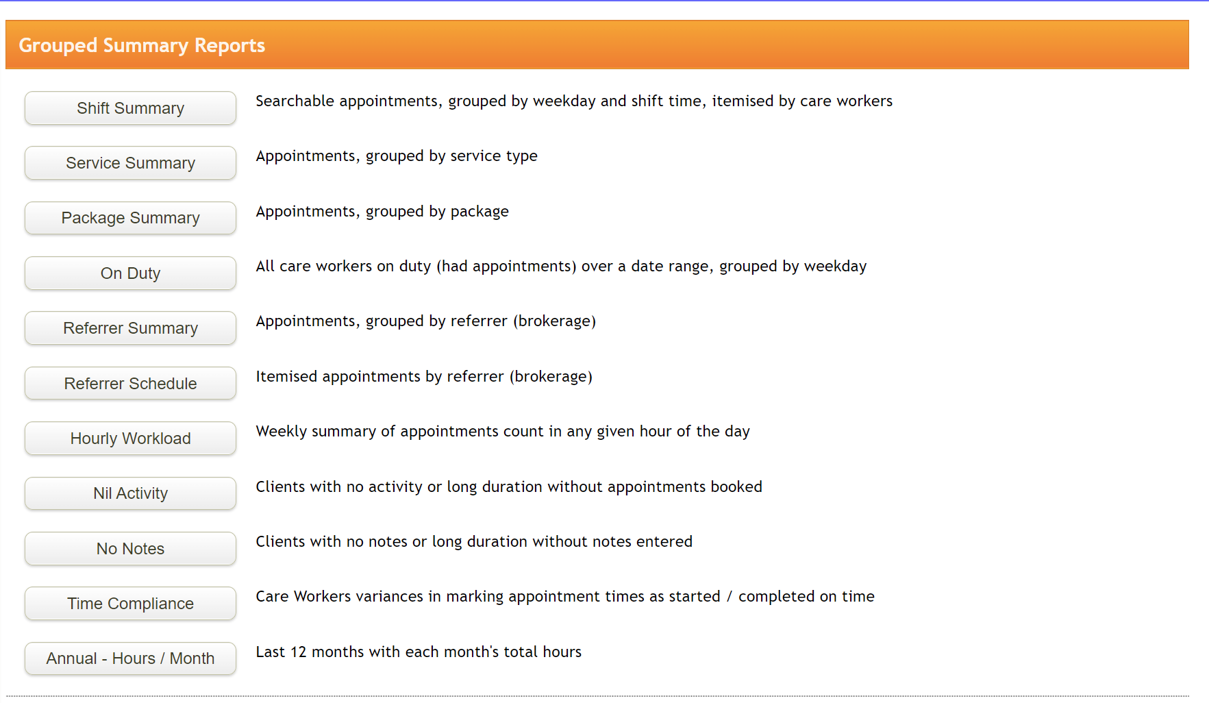 Reports - Grouped summaries – TurnPoint Knowledge Base