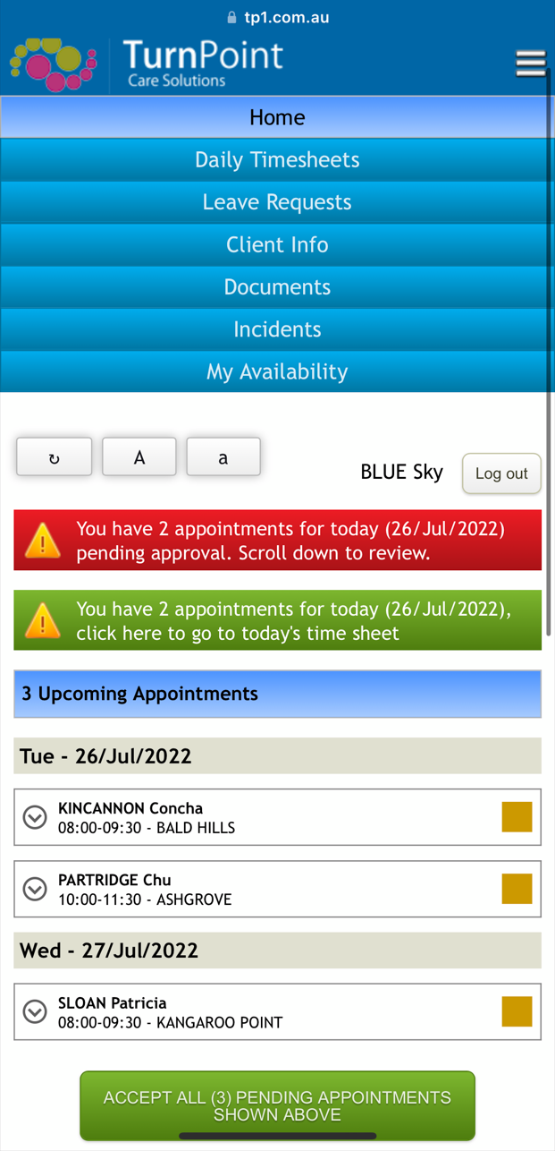 Mobile interface - How to get started on TurnPoint using your mobile/tablet – TurnPoint ...