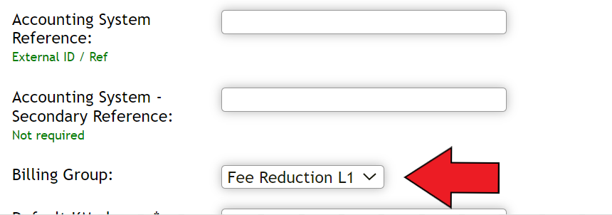 How to charge different rate 2 - Setting up Billing Groups – TurnPoint Knowledge Base