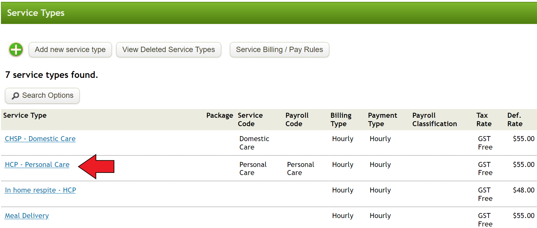 How to charge different rate 2 - Setting up Billing Groups – TurnPoint Knowledge Base