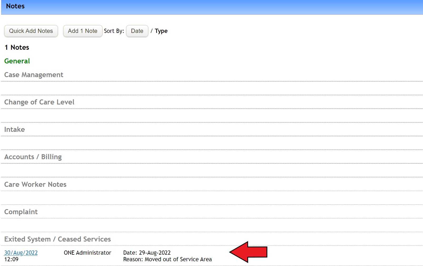 How to process leaving clients from TurnPoint - Departing/Deceased ...