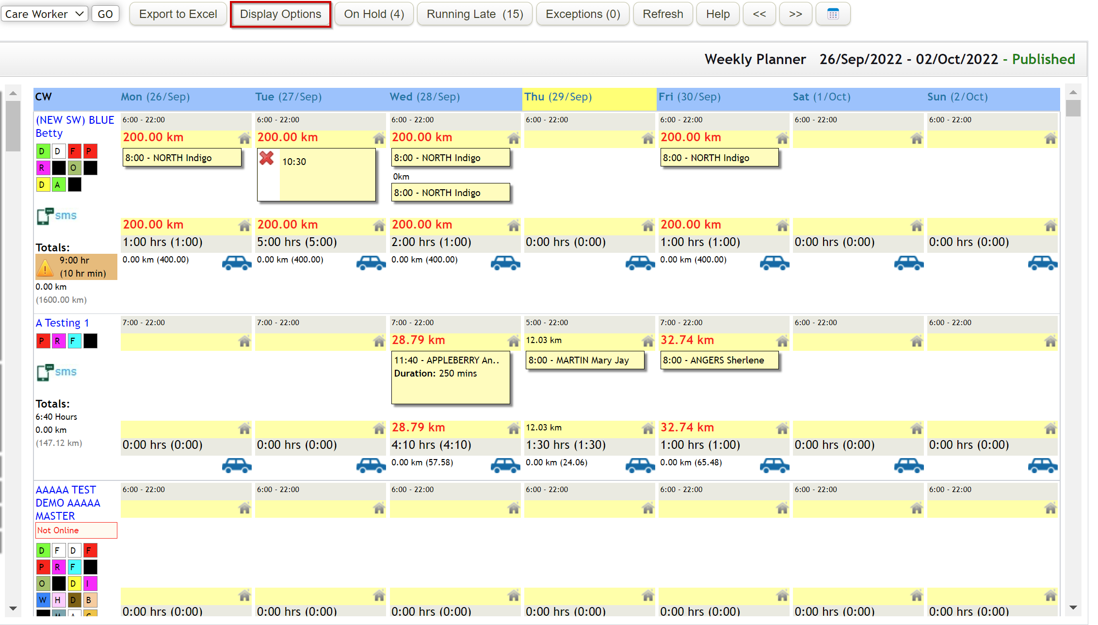Care Worker Teams – TurnPoint Knowledge Base