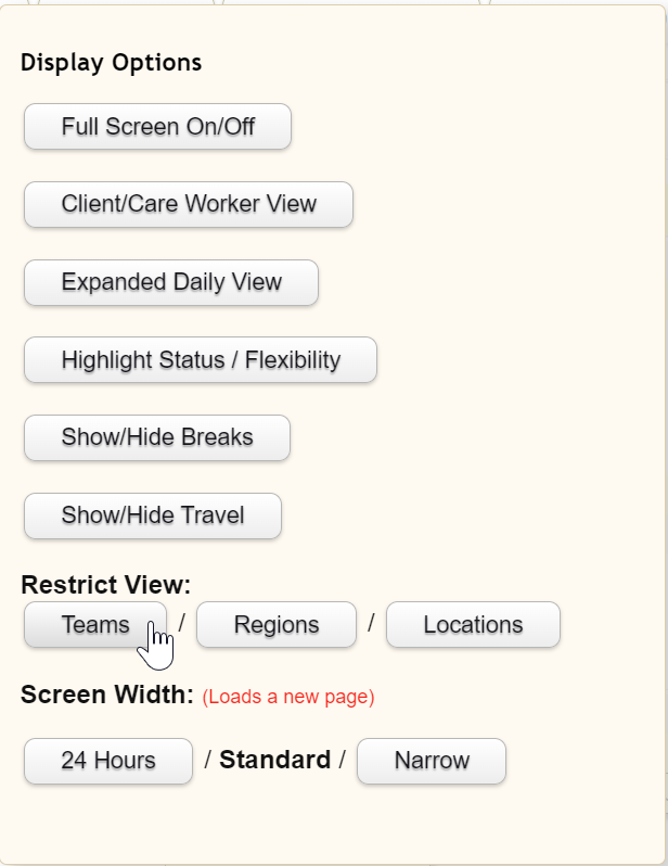 Care Worker Teams – TurnPoint Knowledge Base