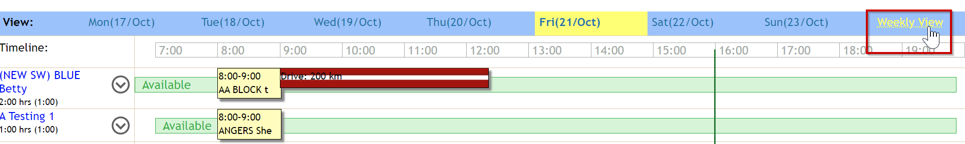 Daily Roster View – TurnPoint Knowledge Base