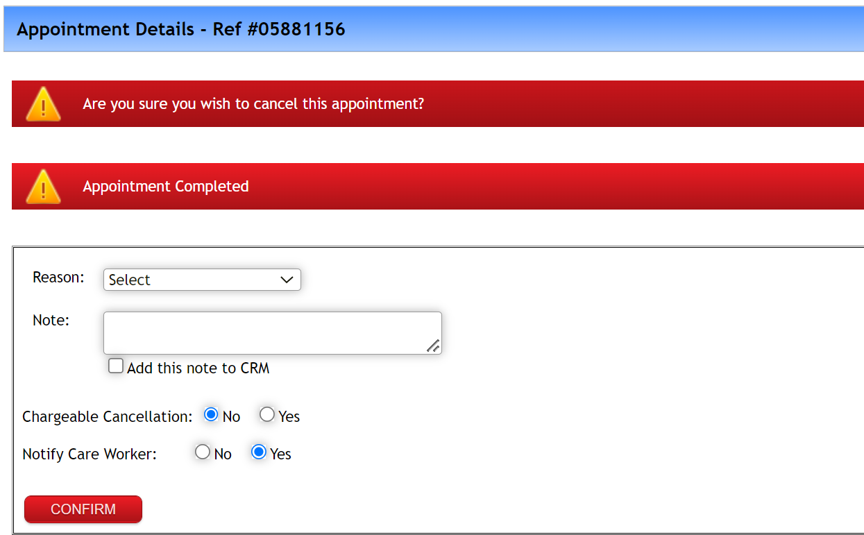Daily Snapshot - Declined Appointments – TurnPoint Knowledge Base
