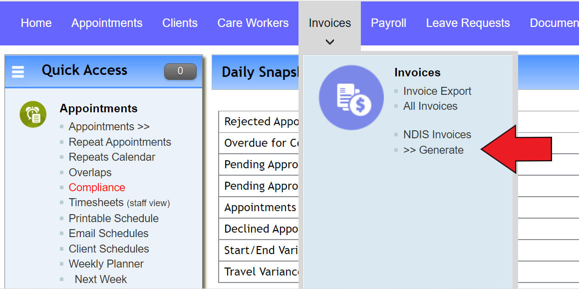 NDIS - Process NDIS invoice, and export to accounting system & PRODA ...