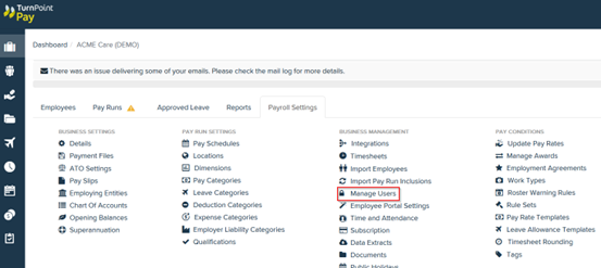 1 - TPP Managing Access – TurnPoint Knowledge Base