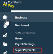 9 - TPP Super Clearing House (Optional) – TurnPoint Knowledge Base