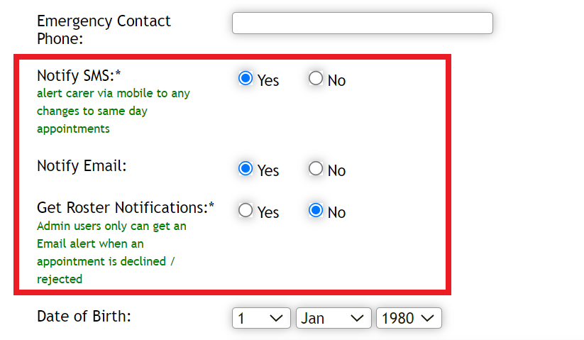 System Notifications – TurnPoint Knowledge Base