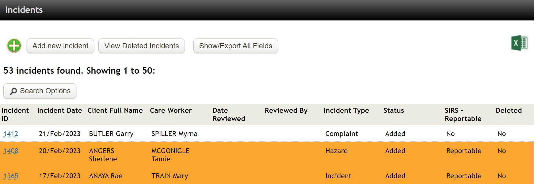 SIRS Reporting – TurnPoint Knowledge Base