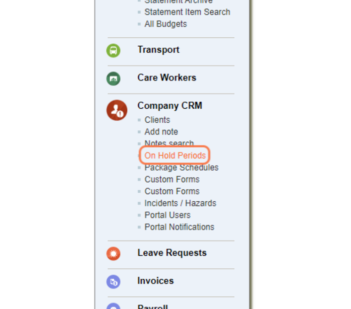 How to Put Clients on/off Hold – TurnPoint Knowledge Base