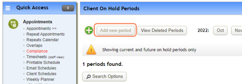 How to Put Clients on/off Hold – TurnPoint Knowledge Base