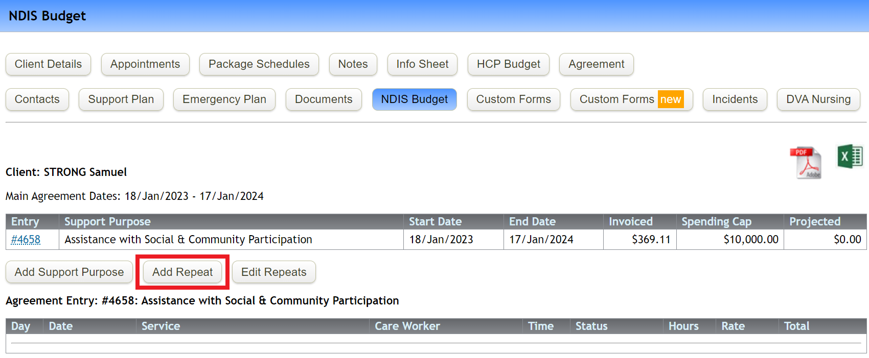 NDIS - Building an NDIS budget – TurnPoint Knowledge Base