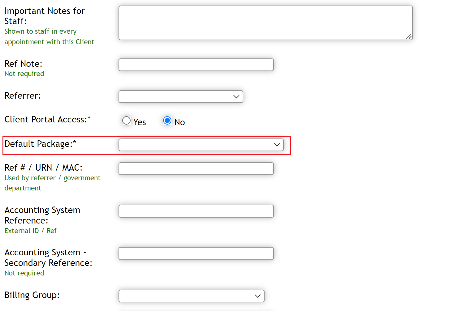 NDIS - Adding NDIS participants – TurnPoint Knowledge Base