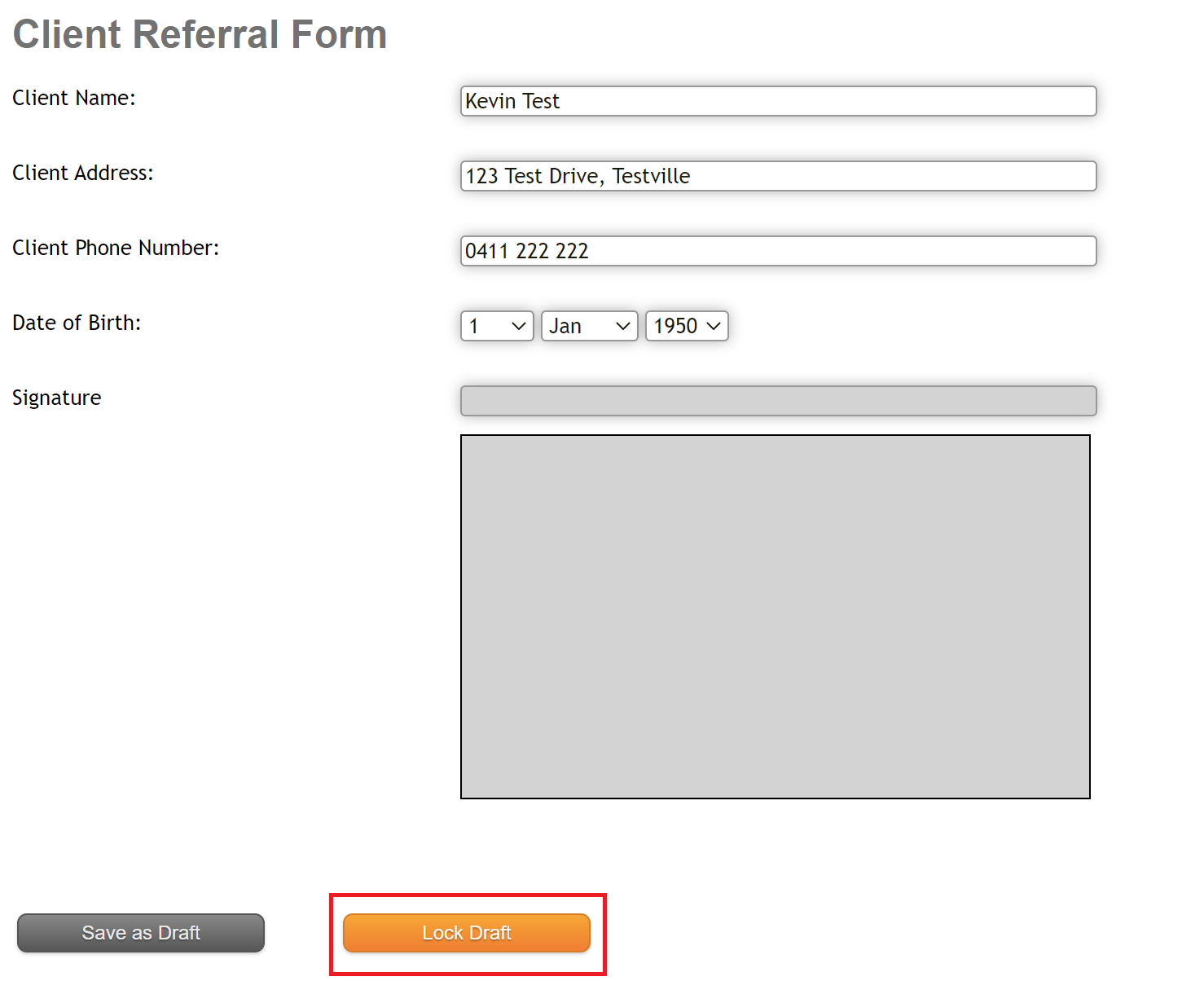 Adding in a Signature into a Custom Form – TurnPoint Knowledge Base