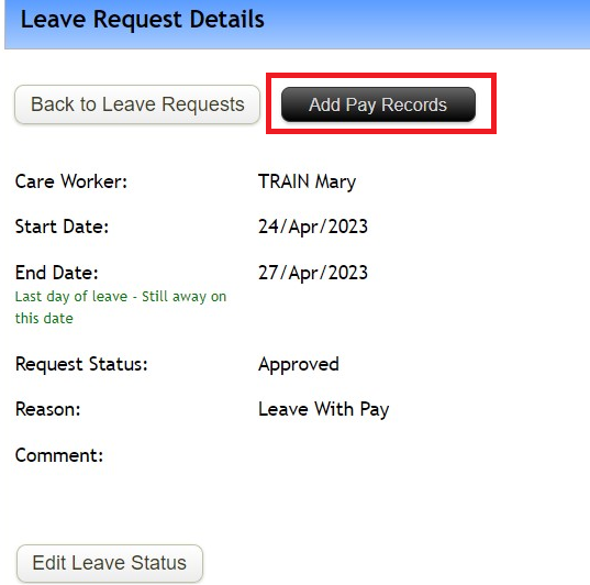 Add Paid Leave to payroll export – TurnPoint Knowledge Base
