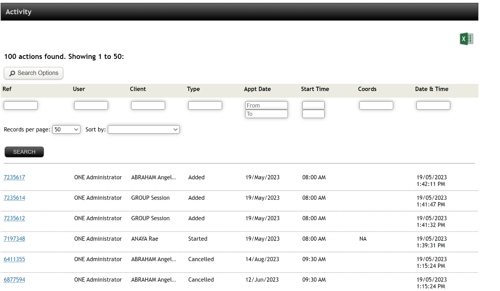 Reports - System Activity – TurnPoint Knowledge Base