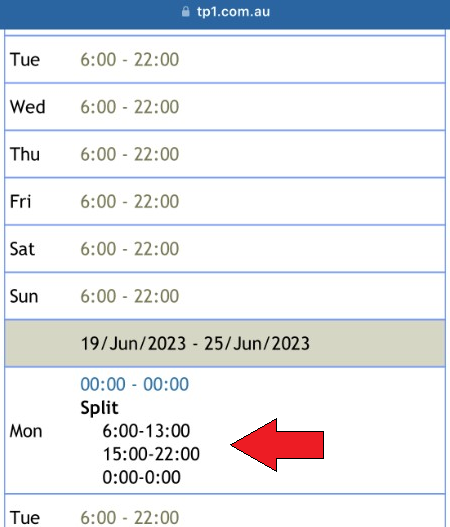 Mobile Interface - Adding Split availability – TurnPoint Knowledge Base