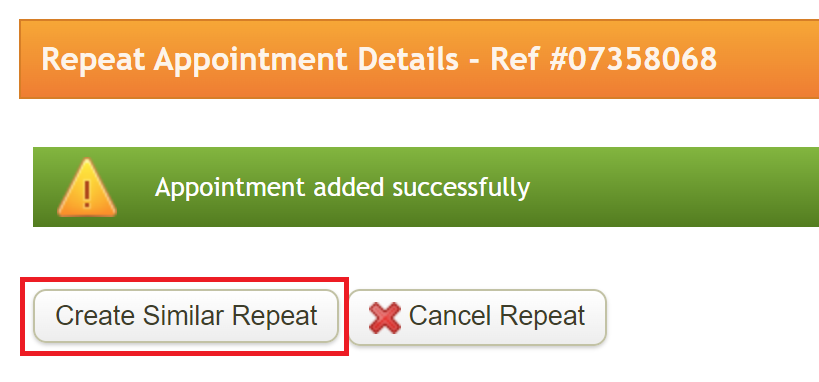 NDIS - Adding repeat appointments – TurnPoint Knowledge Base