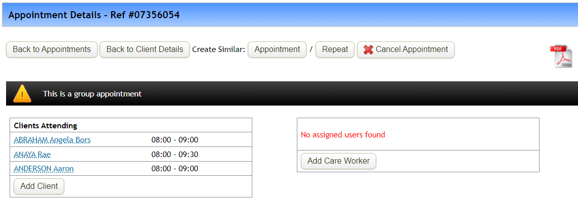 Create Group Booking – TurnPoint Knowledge Base