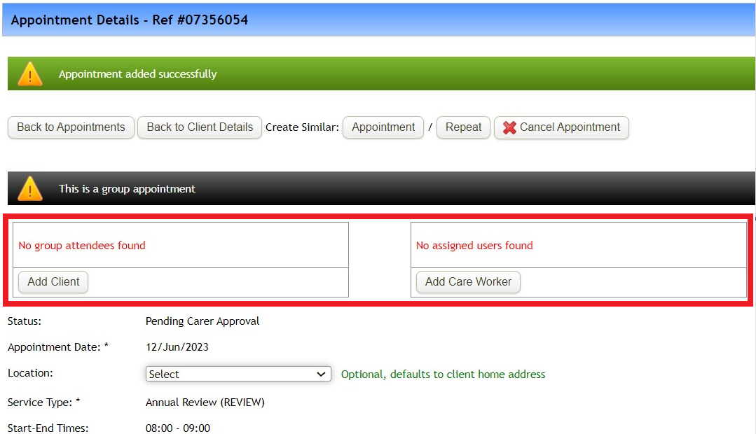 Create Group Booking – TurnPoint Knowledge Base