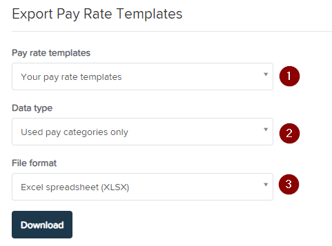 Bulk Update Pay Rate Templates - Importing and Exporting Pay Rate ...