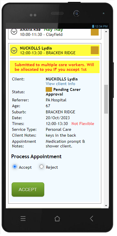 Appointment Bidding – TurnPoint Knowledge Base